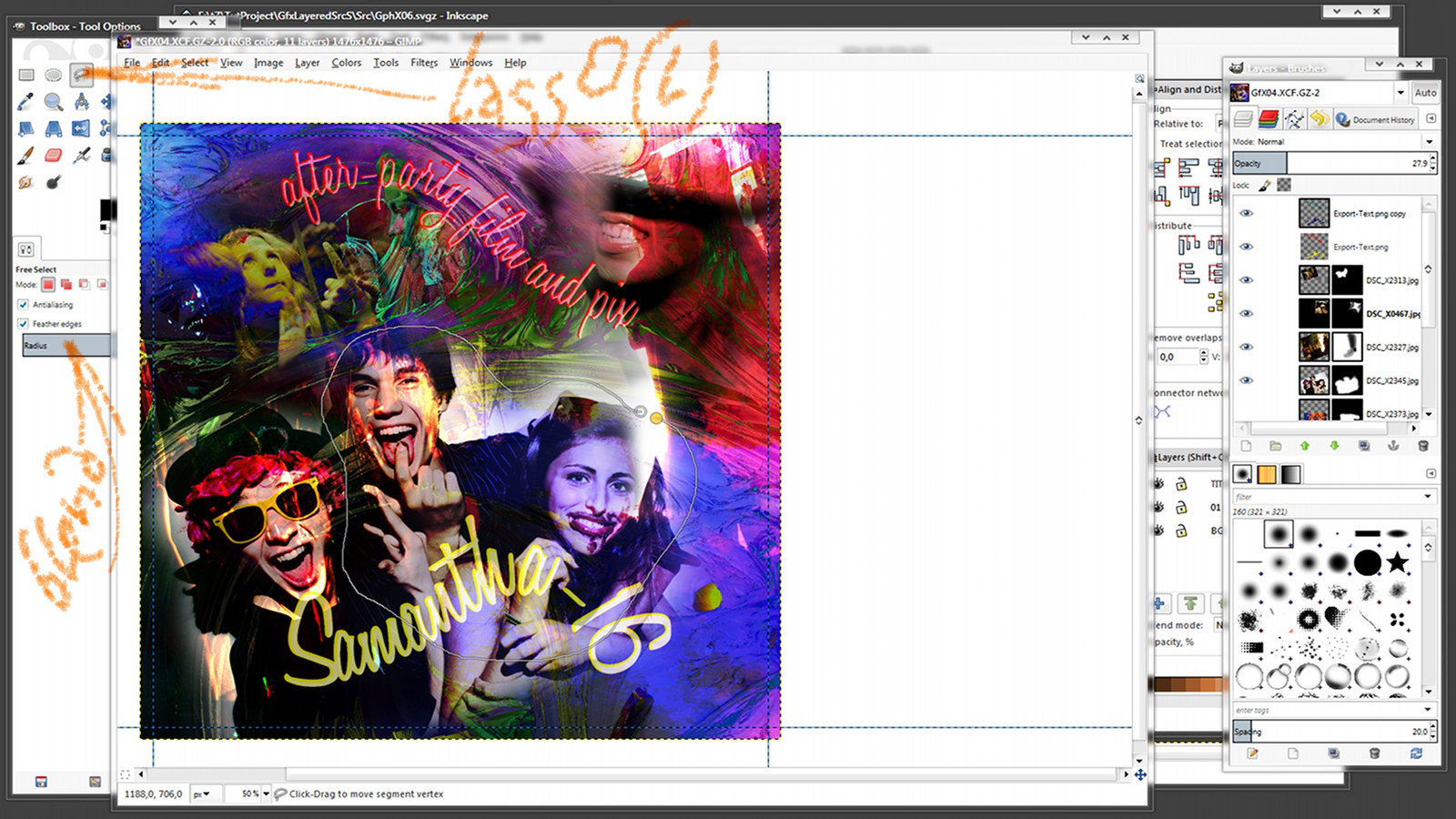 CD/DVD-Cover tutorial ~ bl(ツ)t project