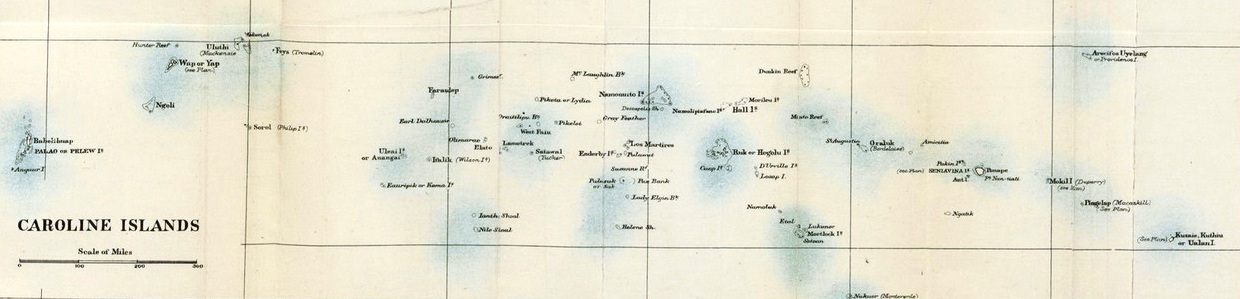 Caroline Islands Location