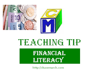 Teaching Tip - Financial Literacy - Chase March - Official Site