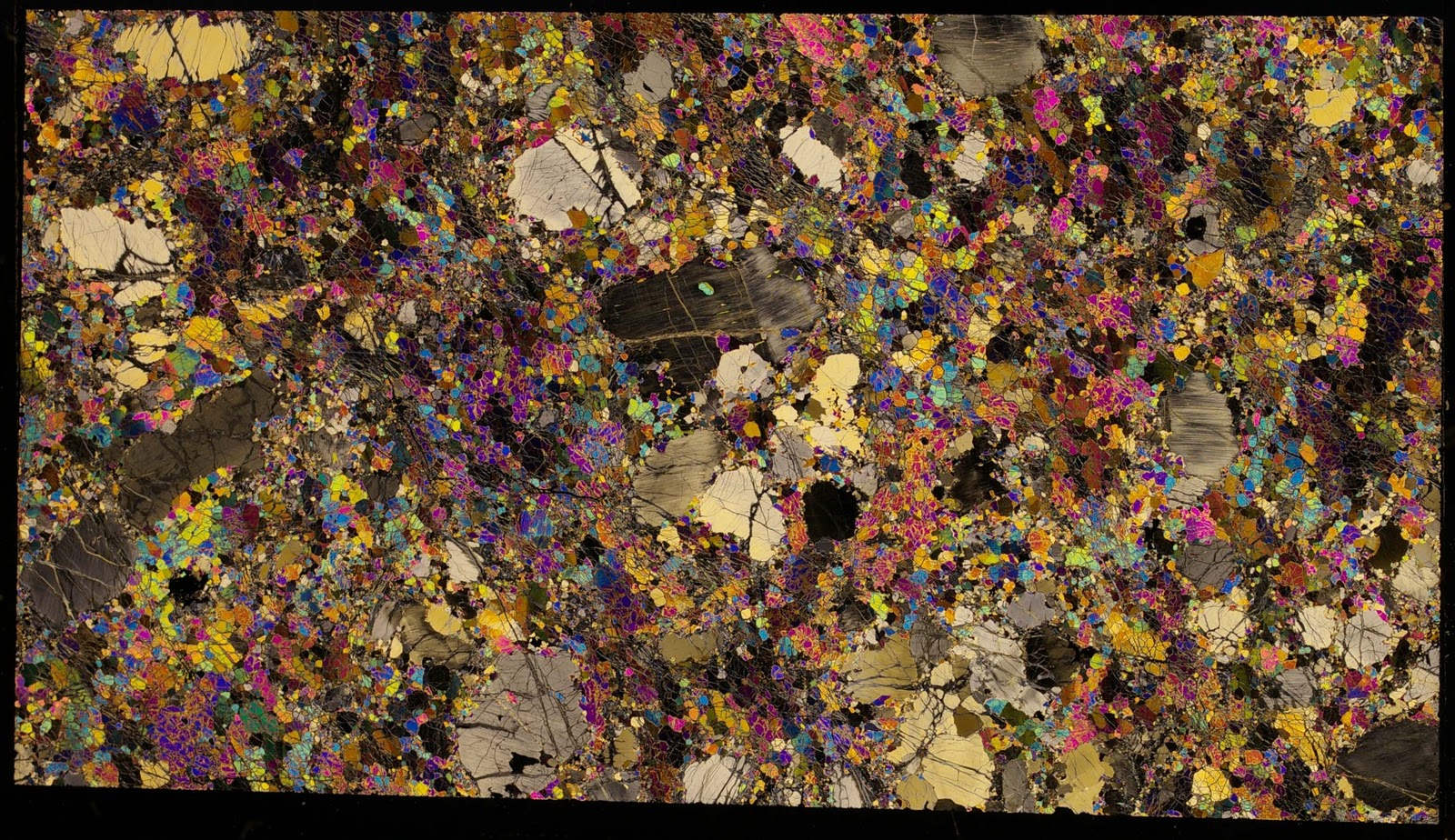 Peridotites: Josephine peridotite (harzburgite) - Full thin section in ...