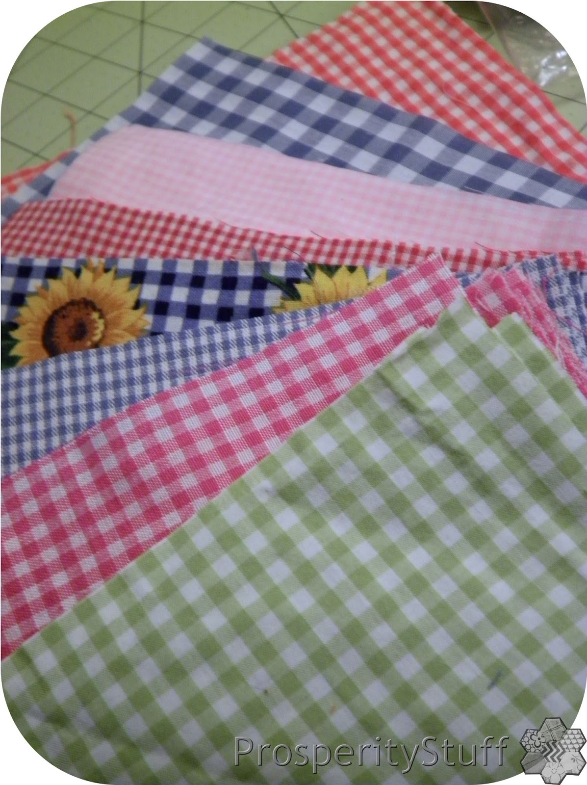 ProsperityStuff Quilts: Gingham colors ...