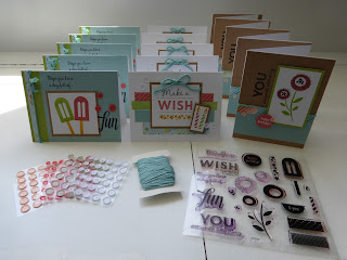 Food, Crafts, and More!: June Craft Night - Blossom Cards