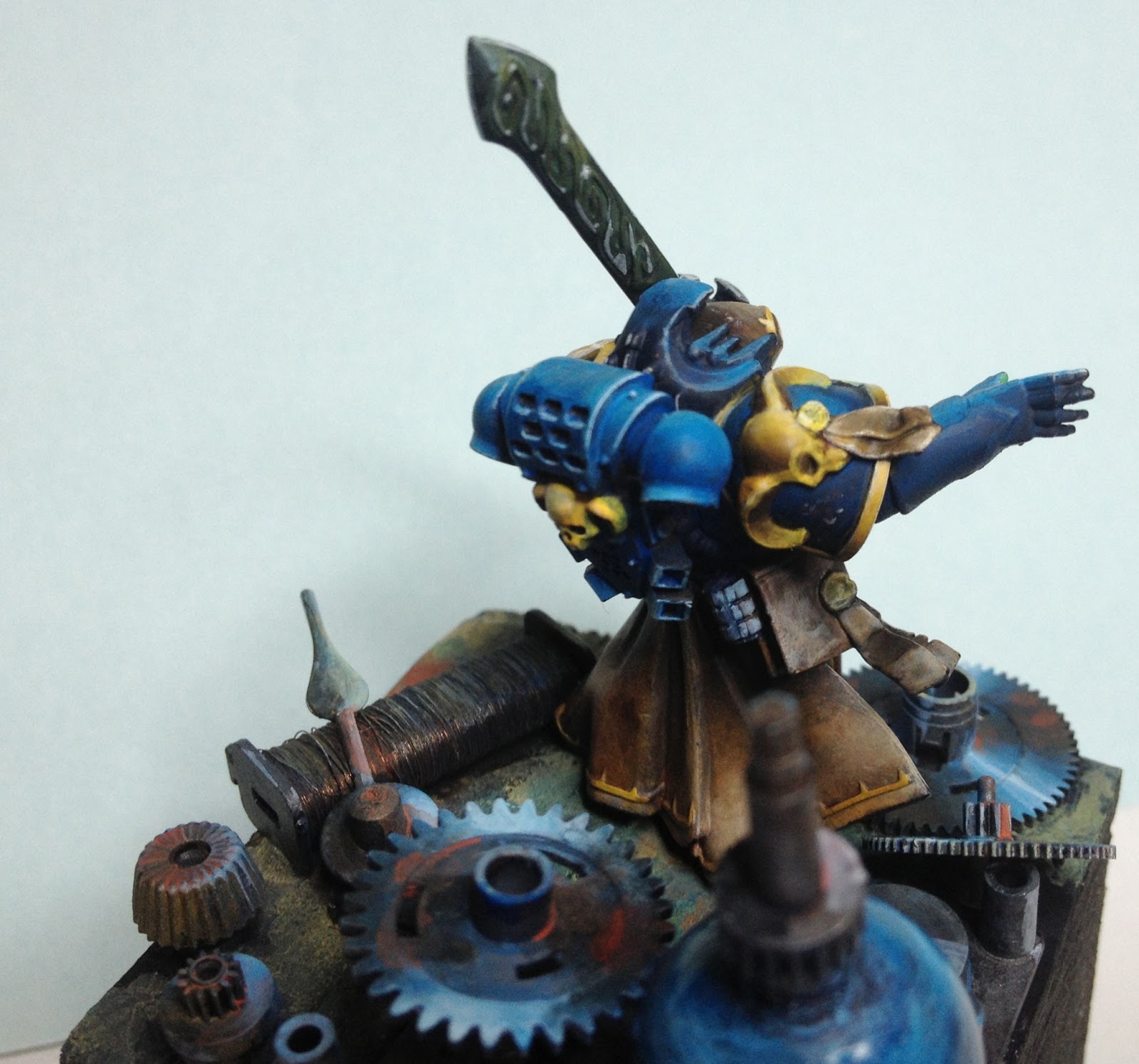 Rubens Miniatures: Librarian Turmiel Dark Angels - Dark Vengeance ...