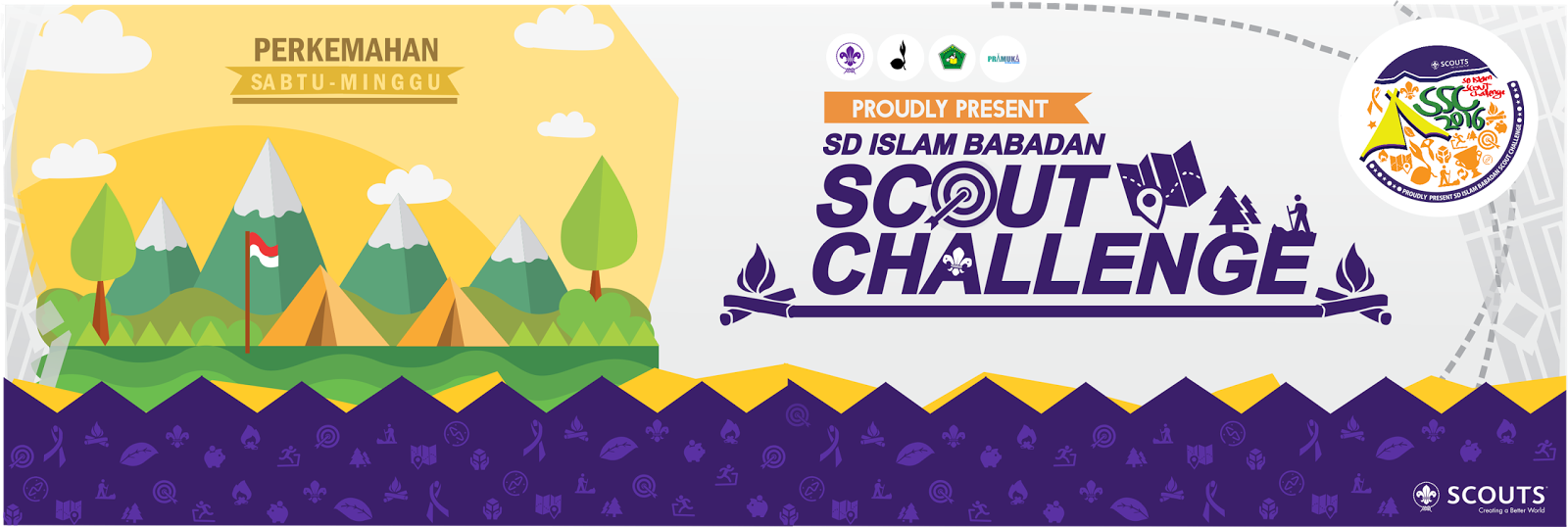 Desain Banner Kegiatan Pramuka 7