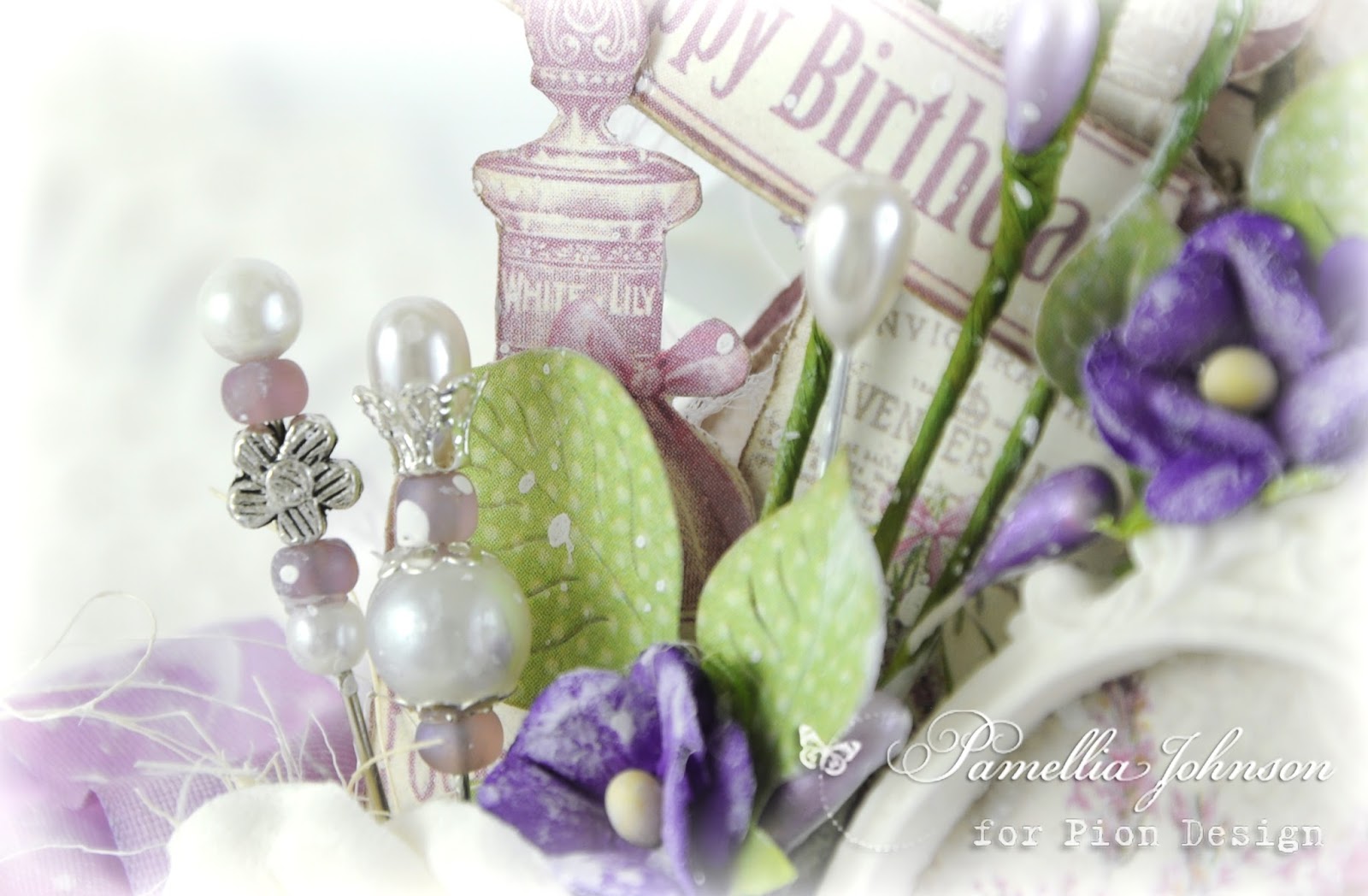 My Little Craft Things: Lovely Lavender Birthday - with Video