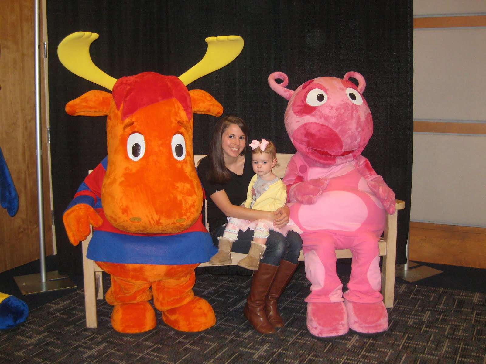 Meeting the Backyardigans!