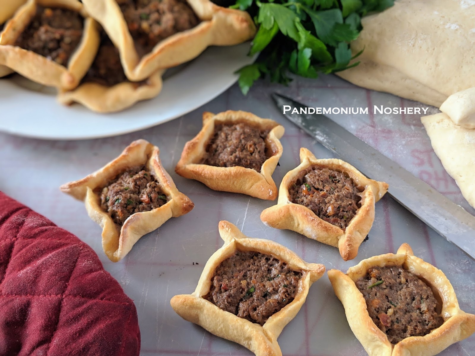 Sfeeha -Lebanese Meat pies