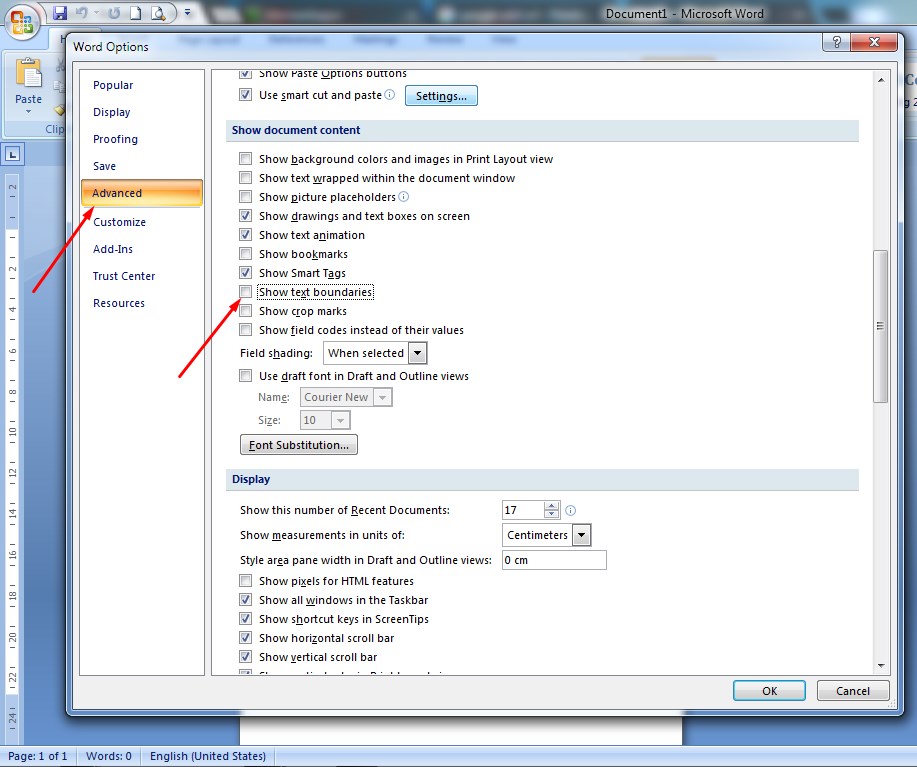 Cara Memunculkan Garis Pembatas Atau Text Boundaries pada Microsoft ...