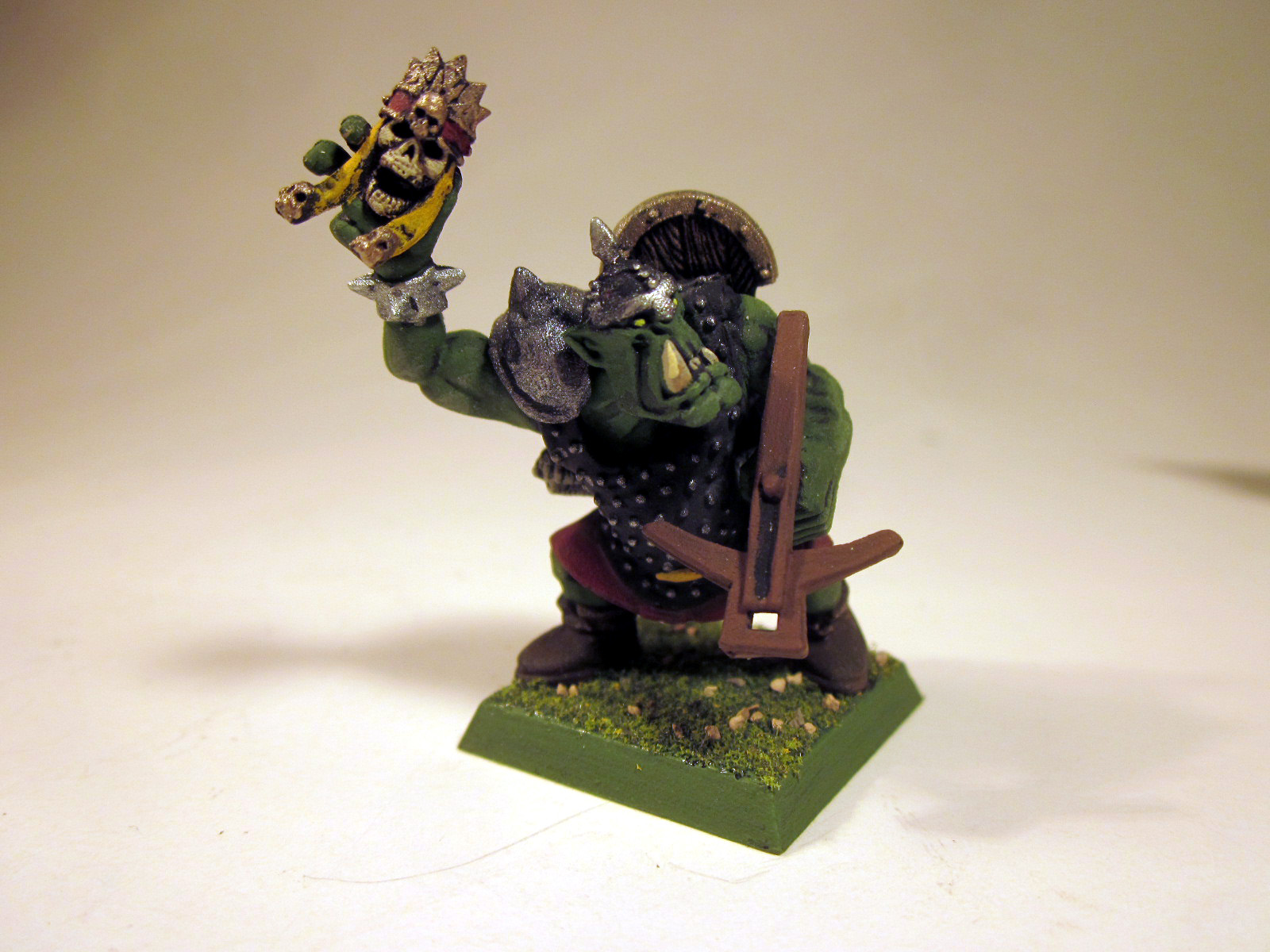 Battleground Hobbies: Ruglud's Armoured Orcs Dogs of War Unit Completed!