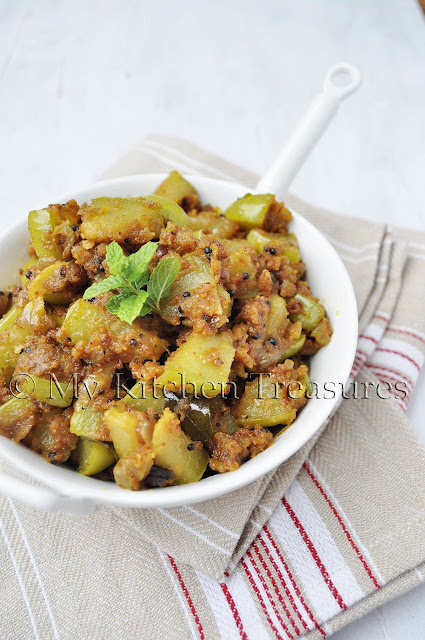 My Kitchen Treasures: Chow Chow / Chayote Curry