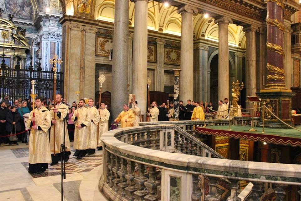 New Liturgical Movement: The Byzantine Liturgy in the Basilicas of Rome