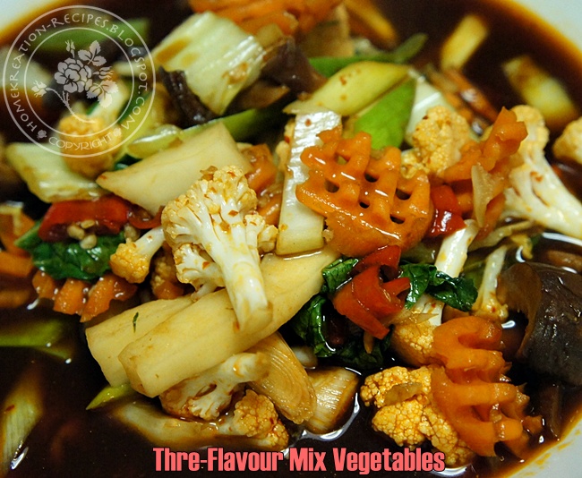 HomeKreation - Kitchen Corner: Three-Flavour Mixed Vegetables