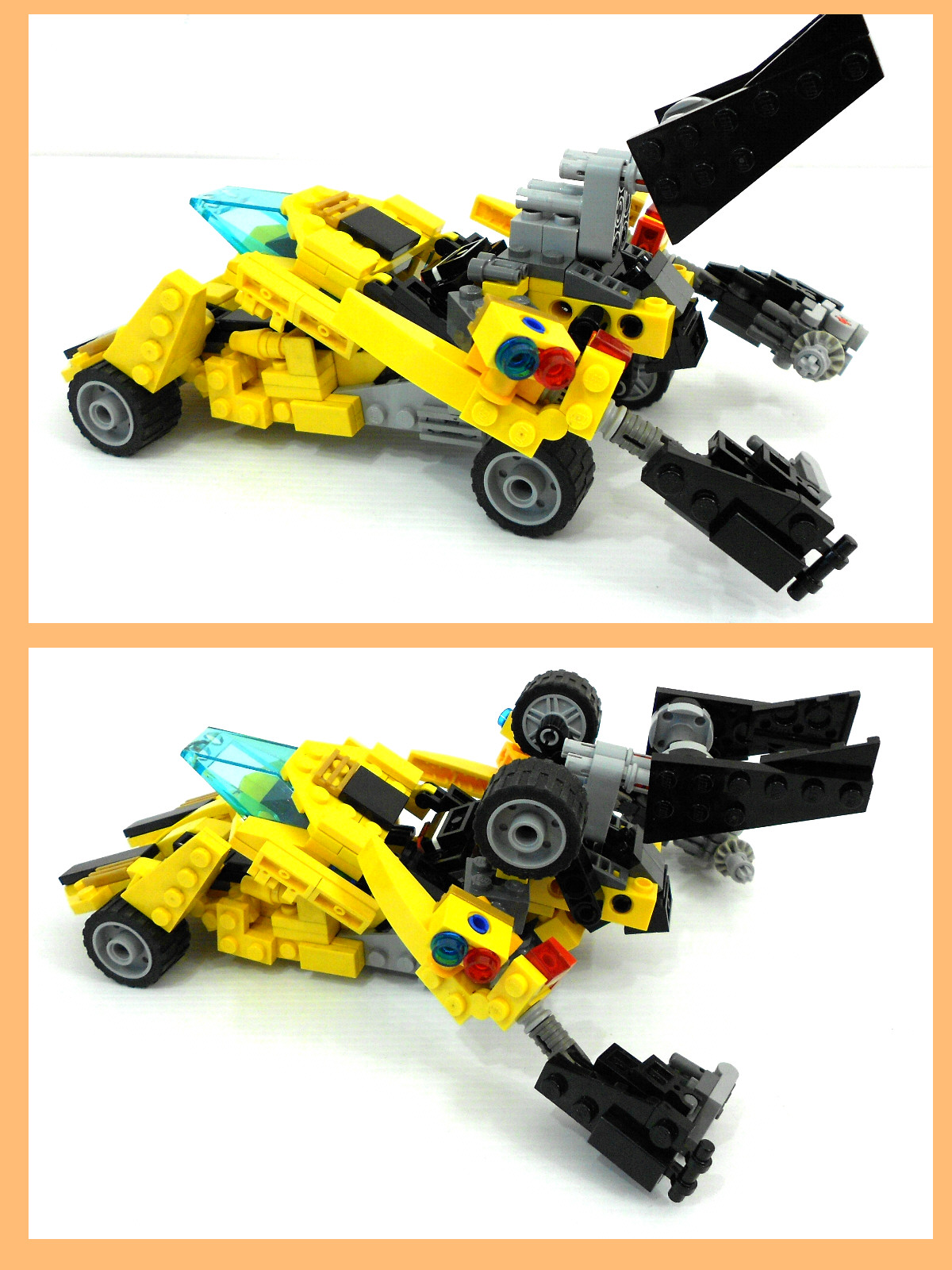 Alanyuppie's LEGO Transformers: LEGO Neo Sunstreaker with ...