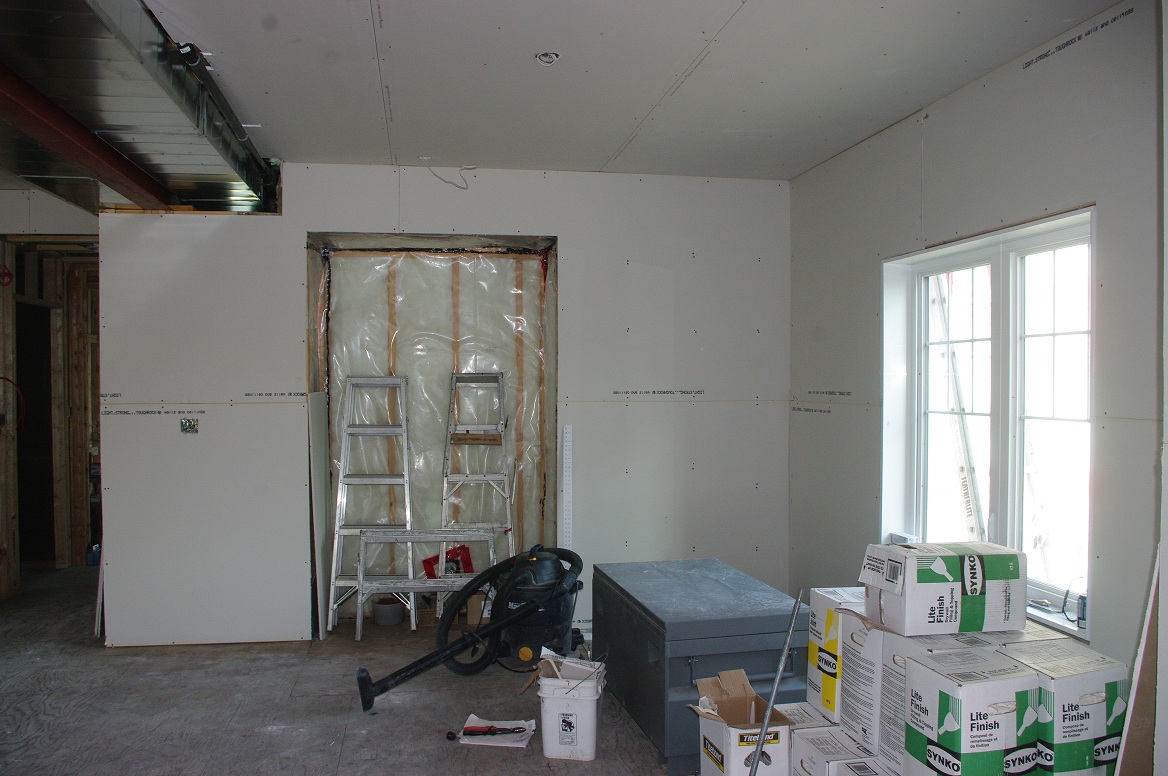 Thousand Square Feet: Owner Building a Home - Week 17 - More Drywall ...