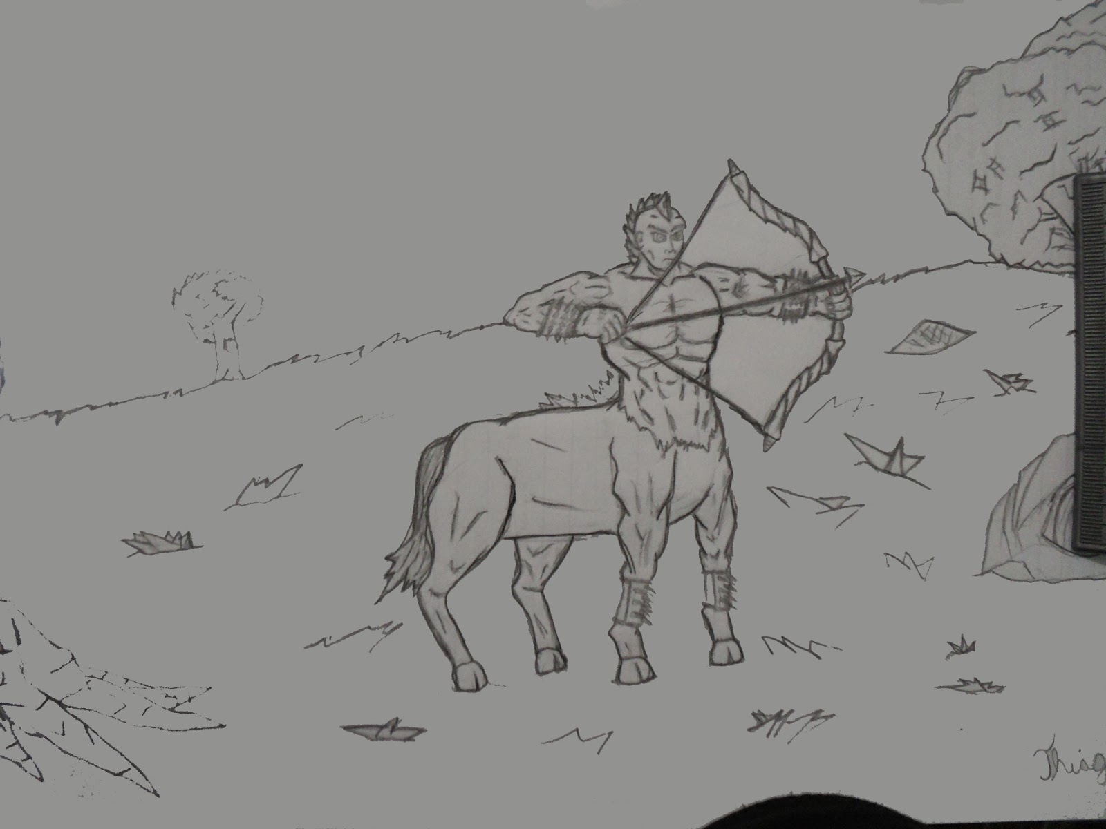 Let's Draw : How to draw a Centaur