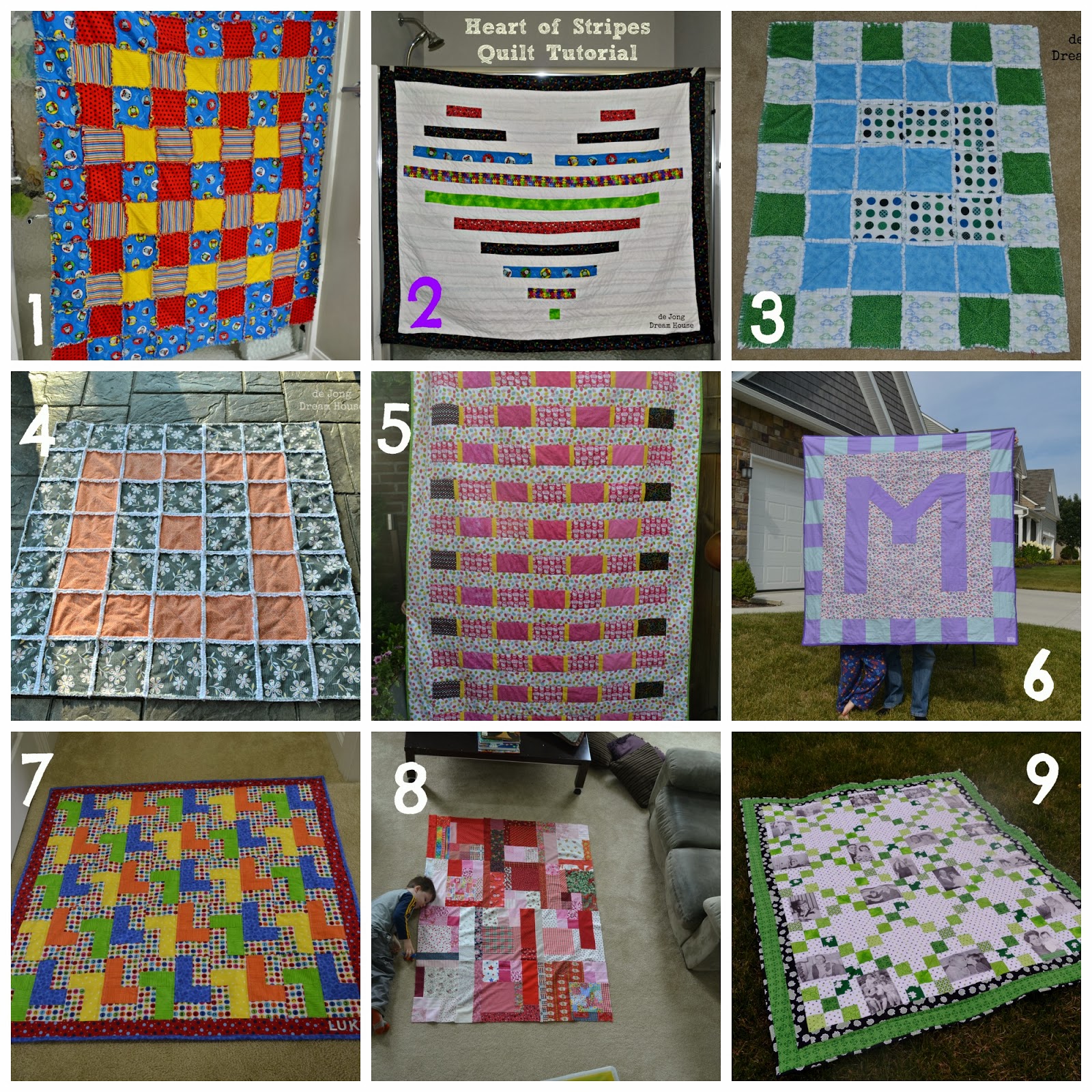 de Jong Dream House: Quilt #4: Zero Quilt for Amy