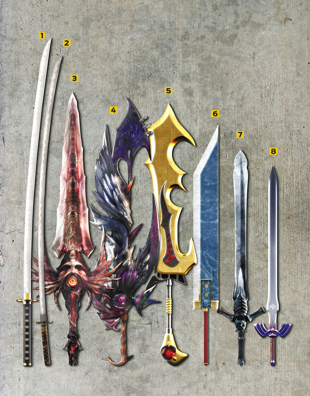 As 8 maiores espadas dos videogames - Algumas Coisas