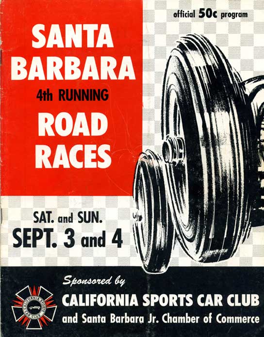 Along For The Ride: Micro Art / Sports Car Racing Programs ... 1950's