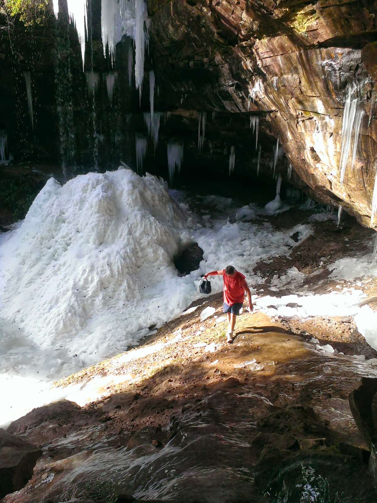 TRAVELING on a BUDGET : Northrup Falls located at Colditz Cove State ...