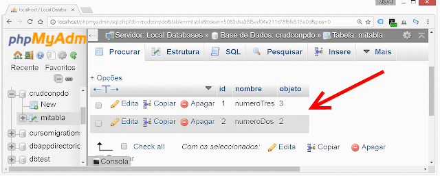 PHP OO: CRUD con la API PDO de PHP Con Sentencias Preparadas - PHP MySQL