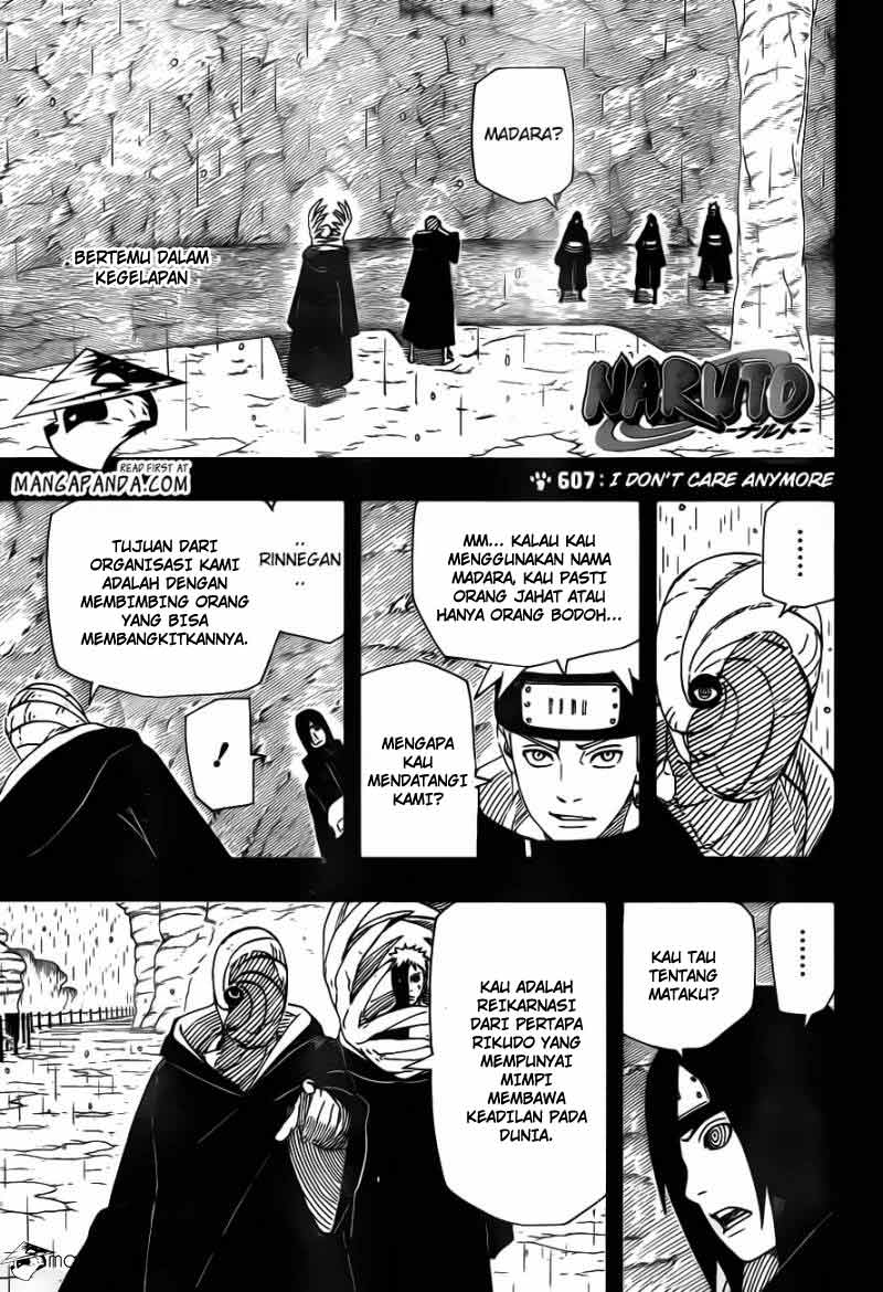 Naruto Volume 63 Chapter 607 Bahasa Indonesia Online | PosManga