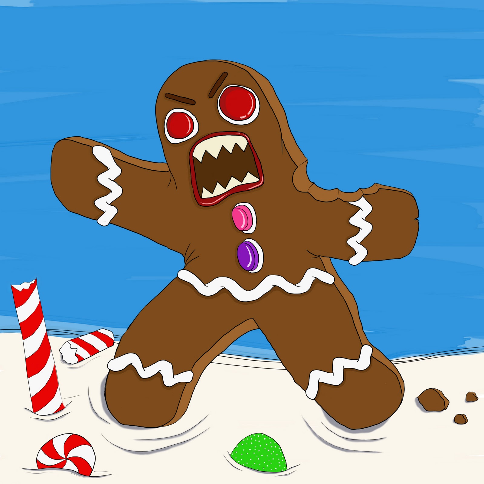 Monster Menagerie: Gingerbread Monster