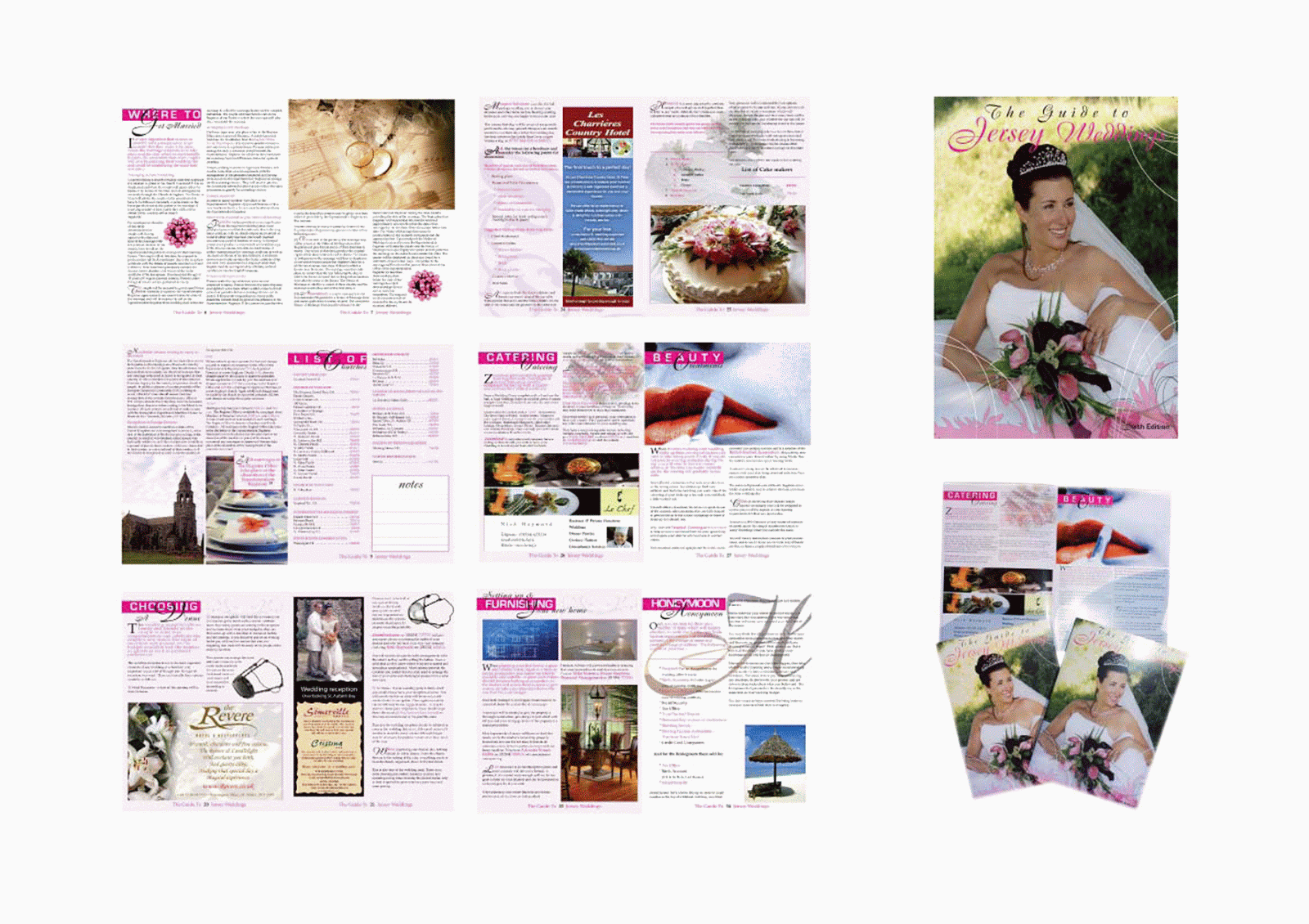 Octopus: Wedding Magazine Layout