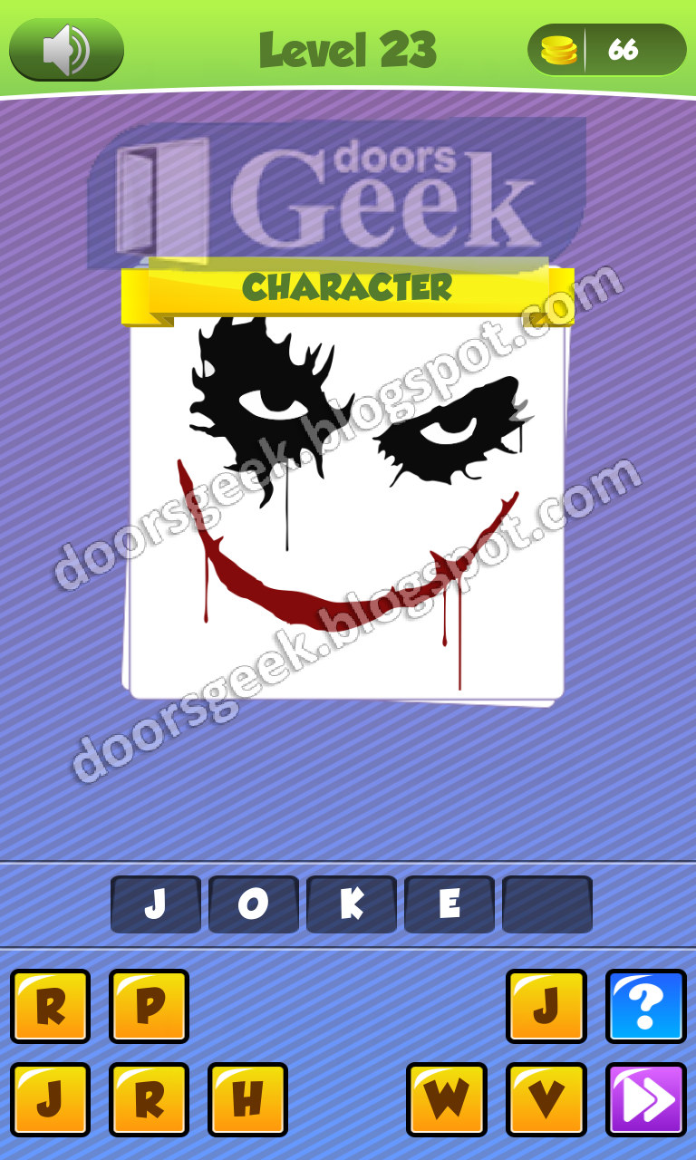 Icomania – Guess the Icon Level 23 ~ Doors Geek