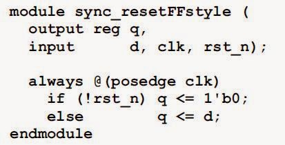Thankful: Asynchronous &Synchronous Reset Design