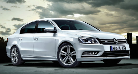 Automotive Auto: 2012 White Volkswagen Passat R-Line Collections
