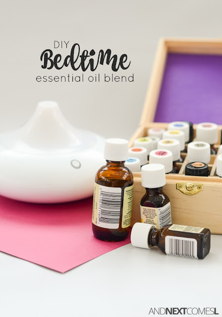 DIY Bedtime Essential Oil Blend for Kids | And Next Comes L - Hyperlexia Resources