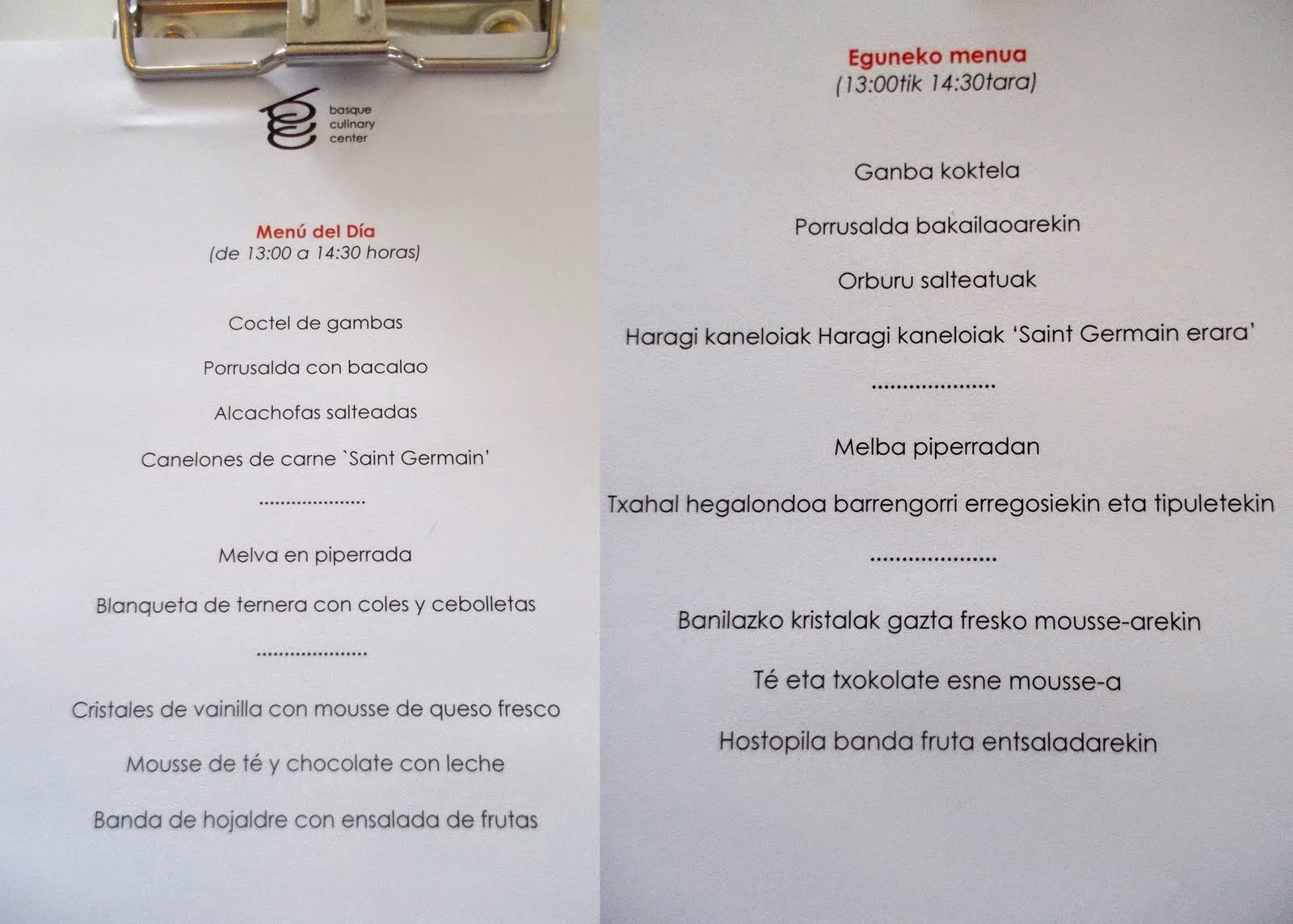 Basque Culinary Center, Donostia : Eating Without Moving