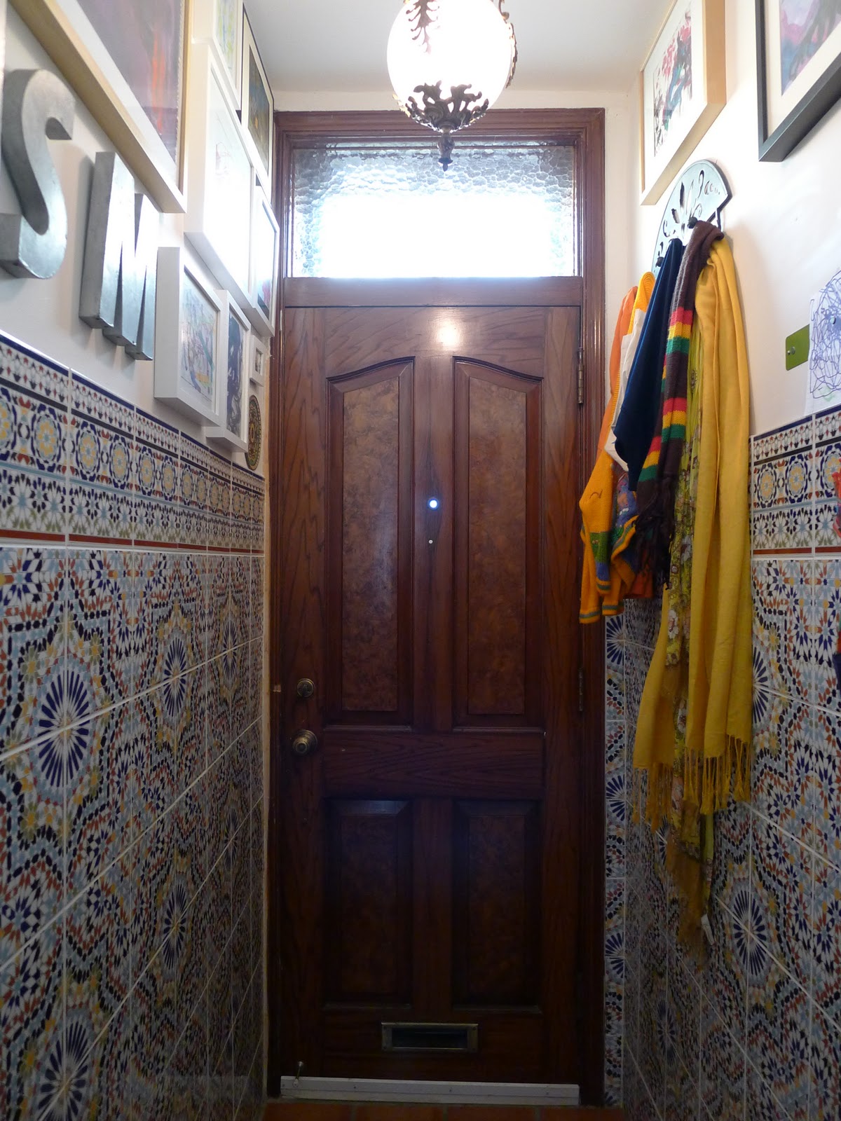 south philly renovation: The Vestibule.