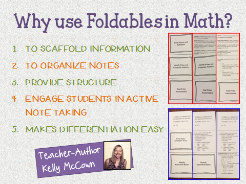 The "IT" Teacher Blog: NO PREP Middle School Math Foldables