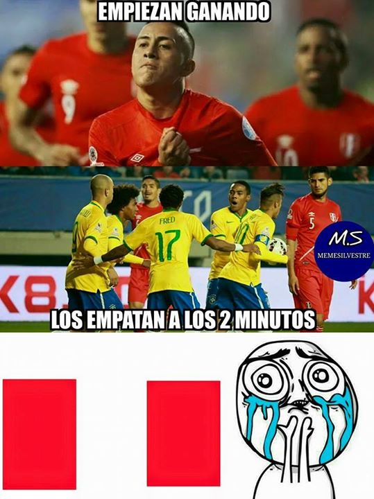 Los memes del Colombia-Venezuela y Brasil-Perú. Copa América