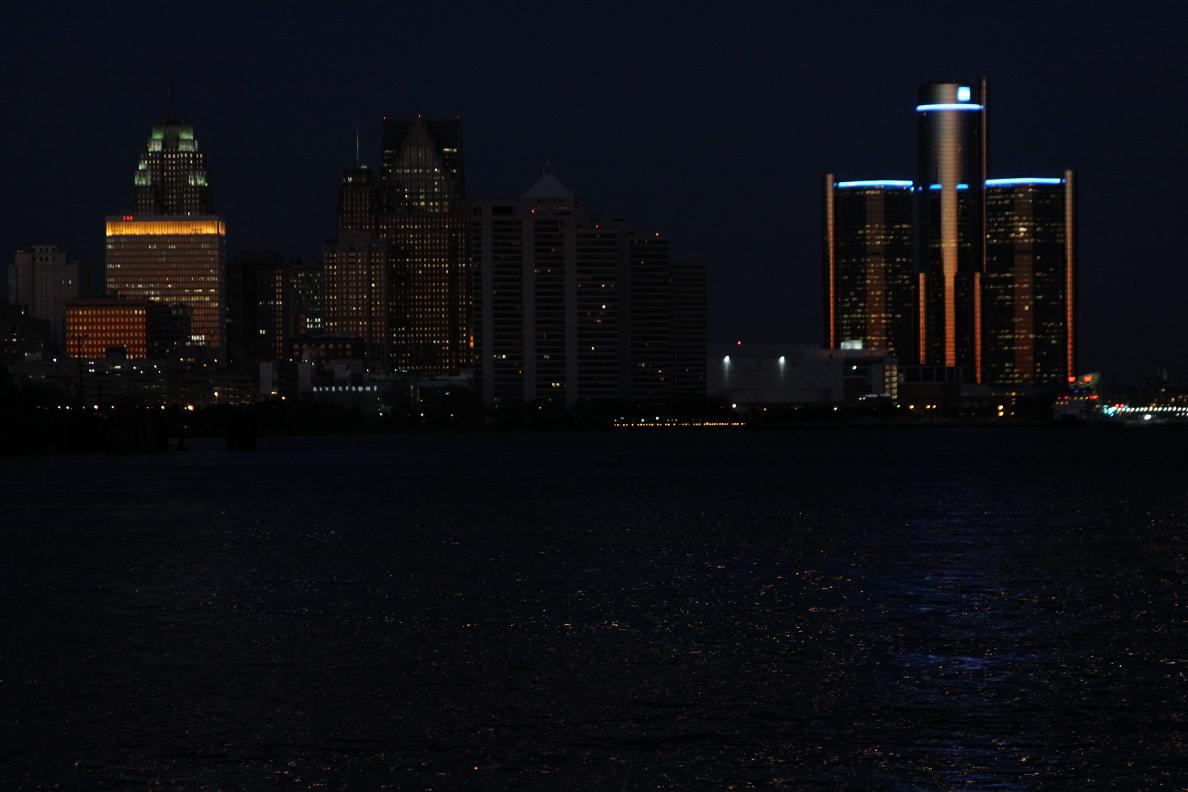 Michigan Exposures: The Detroit Skyline at Dusk....Again