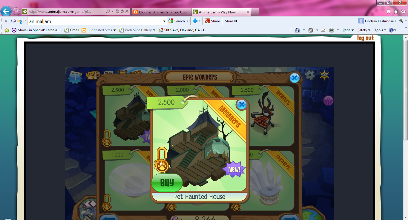Animal Jam Randomness Blog: Pet haunted house