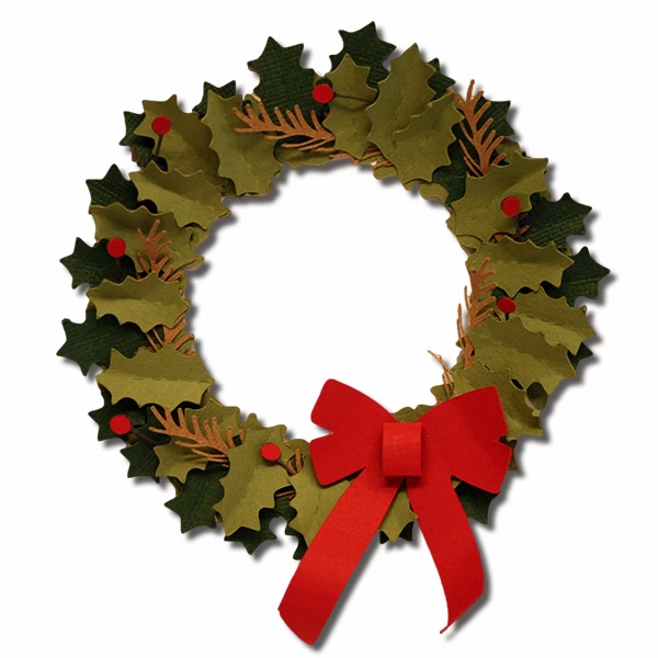 Holiday Wreath | Bits of Paper