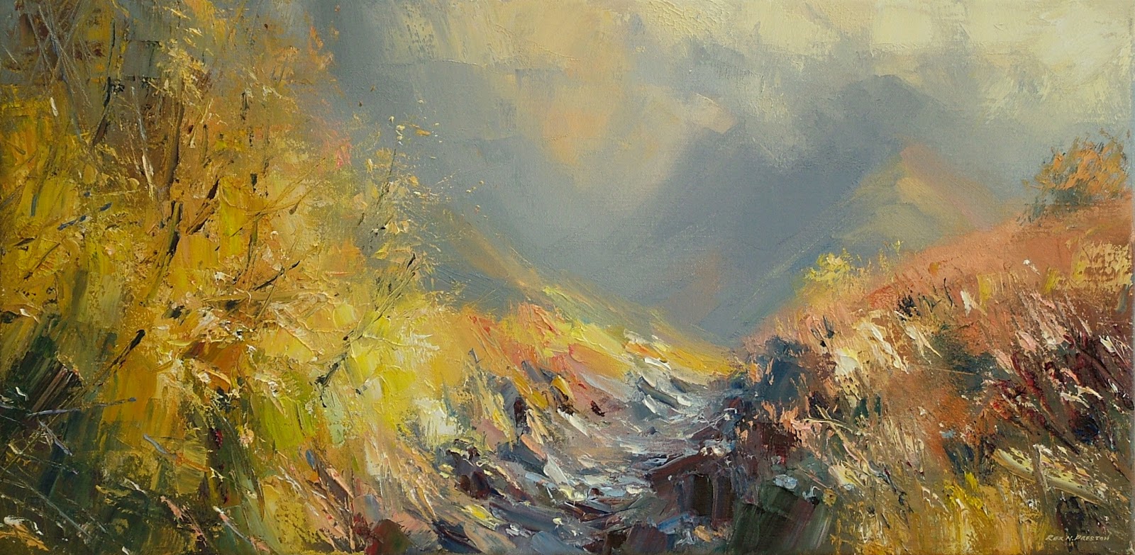 Rex Preston, 1948 | Abstract Landscape painter | Tutt'Art@ | Pittura ...