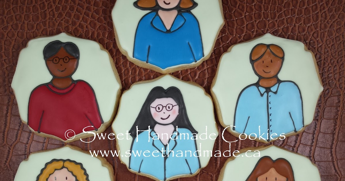 Sweet Handmade Cookies: People Cookies