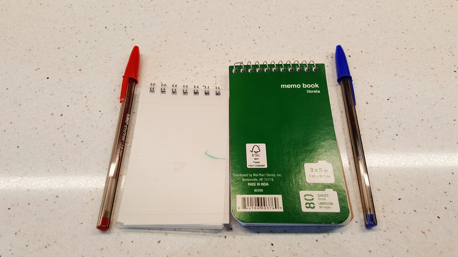 Ben's Journal: A Worthy Notebook Upgrade: The Muji A7
