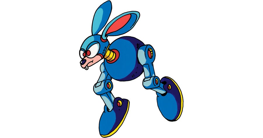 ROCKMAN WORLD 2 ENEMIES 33.機械兔(Robo-Rabbit) - RMMH洛克人回憶之館