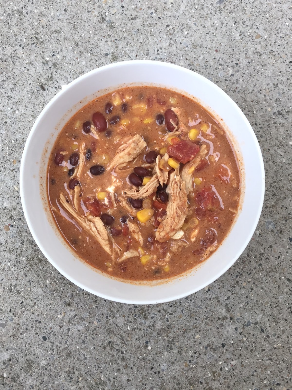 Mommy's Favorite Things: Slow Cooker Chicken Enchilada Chili