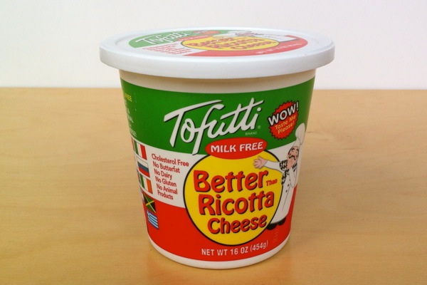 VEGANOO Vegan Reviews: Review: Tofutti 'Better than Ricotta Cheese'