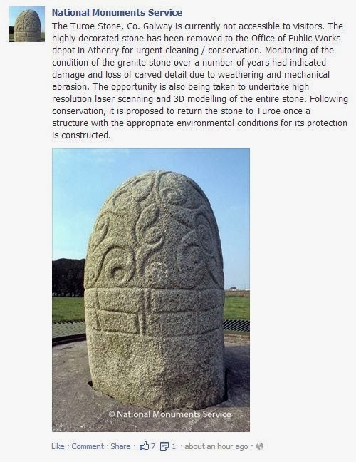 Release the Iron Age One!: What's happening to the Turoe Stone?