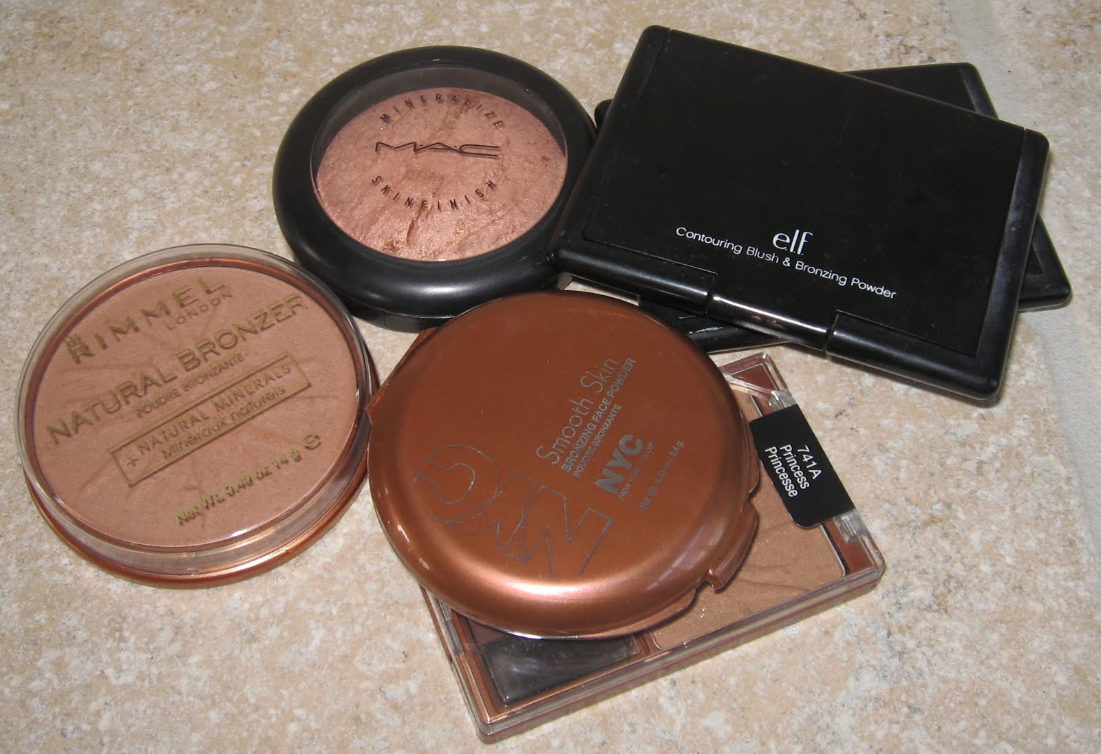 Beauty And Fashion: My Bronzer Collection (Reviews & Swatches)