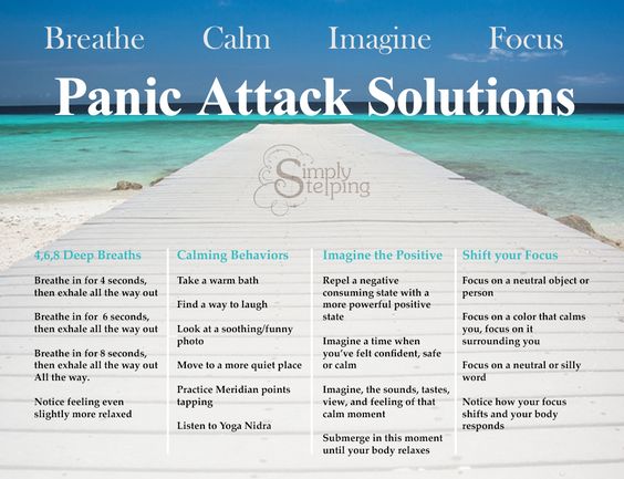 MY HEALING CHANGES: Tools for panic attacks!