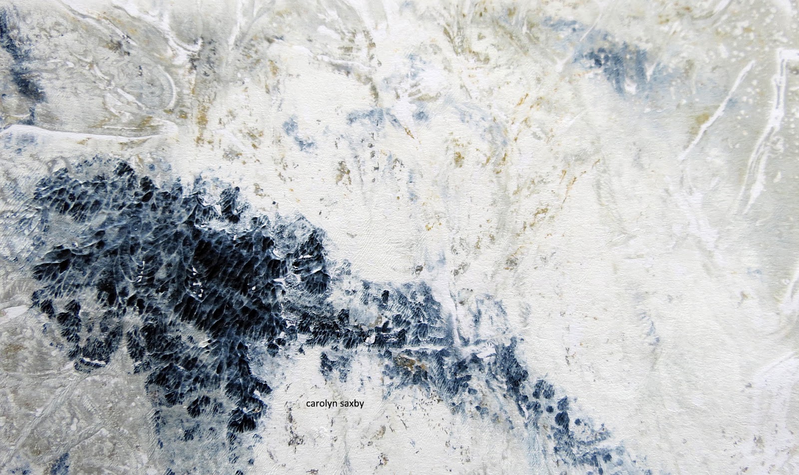 CAROLYN SAXBY MIXED MEDIA TEXTILE ART: texture in art