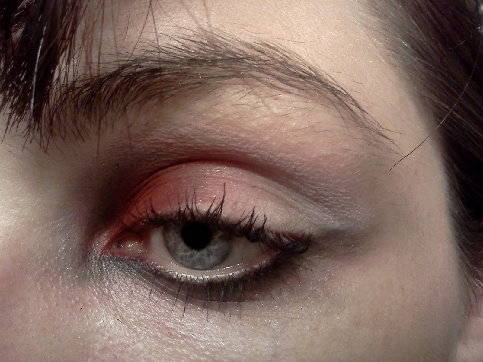 Hippie Chic: Never Too Much Sparkle Inverted Smokey Eye