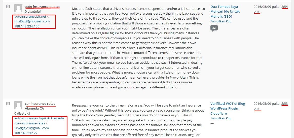 Junking | Spam Email